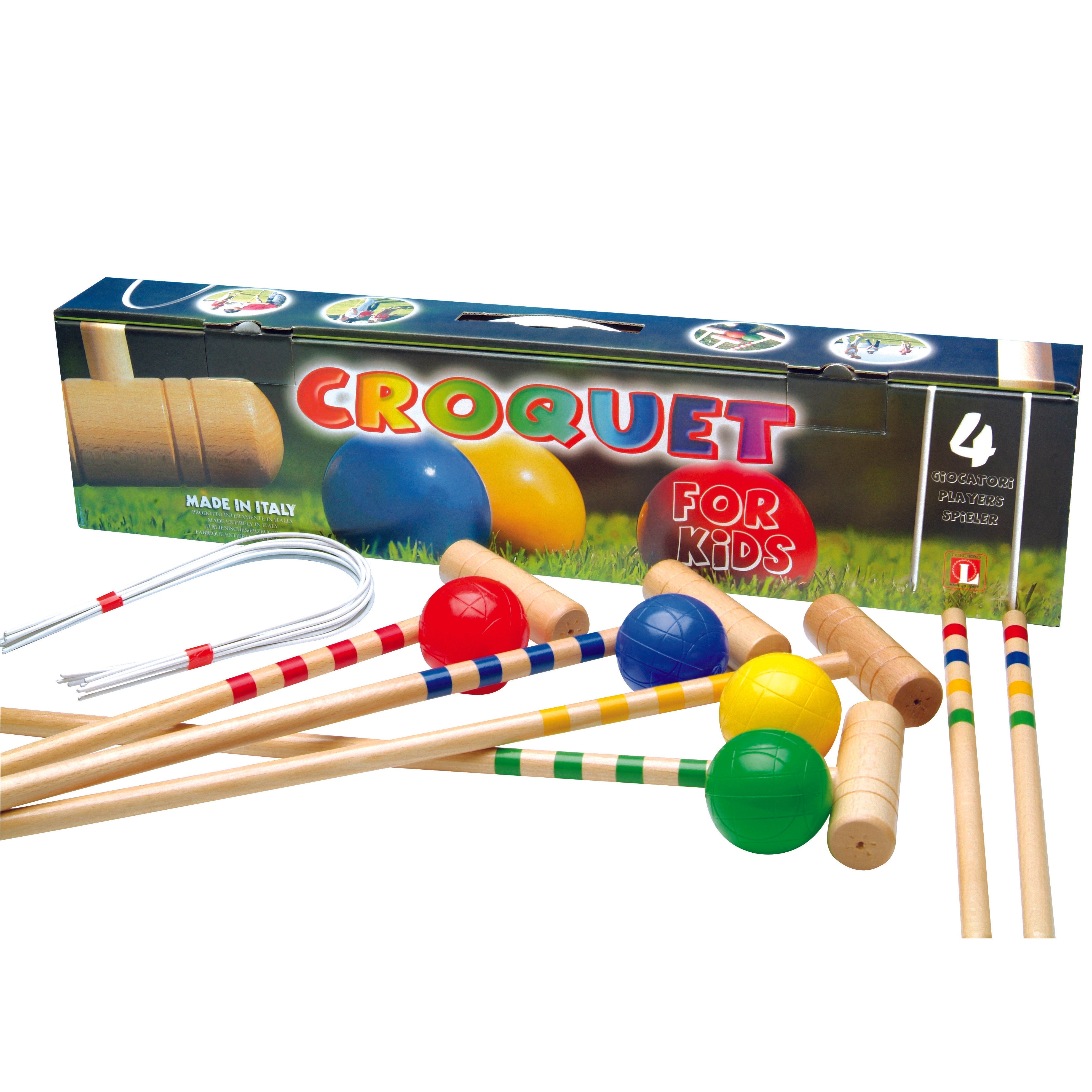 4-Player Children's Croquet Set – KETTLER Retail Showroom