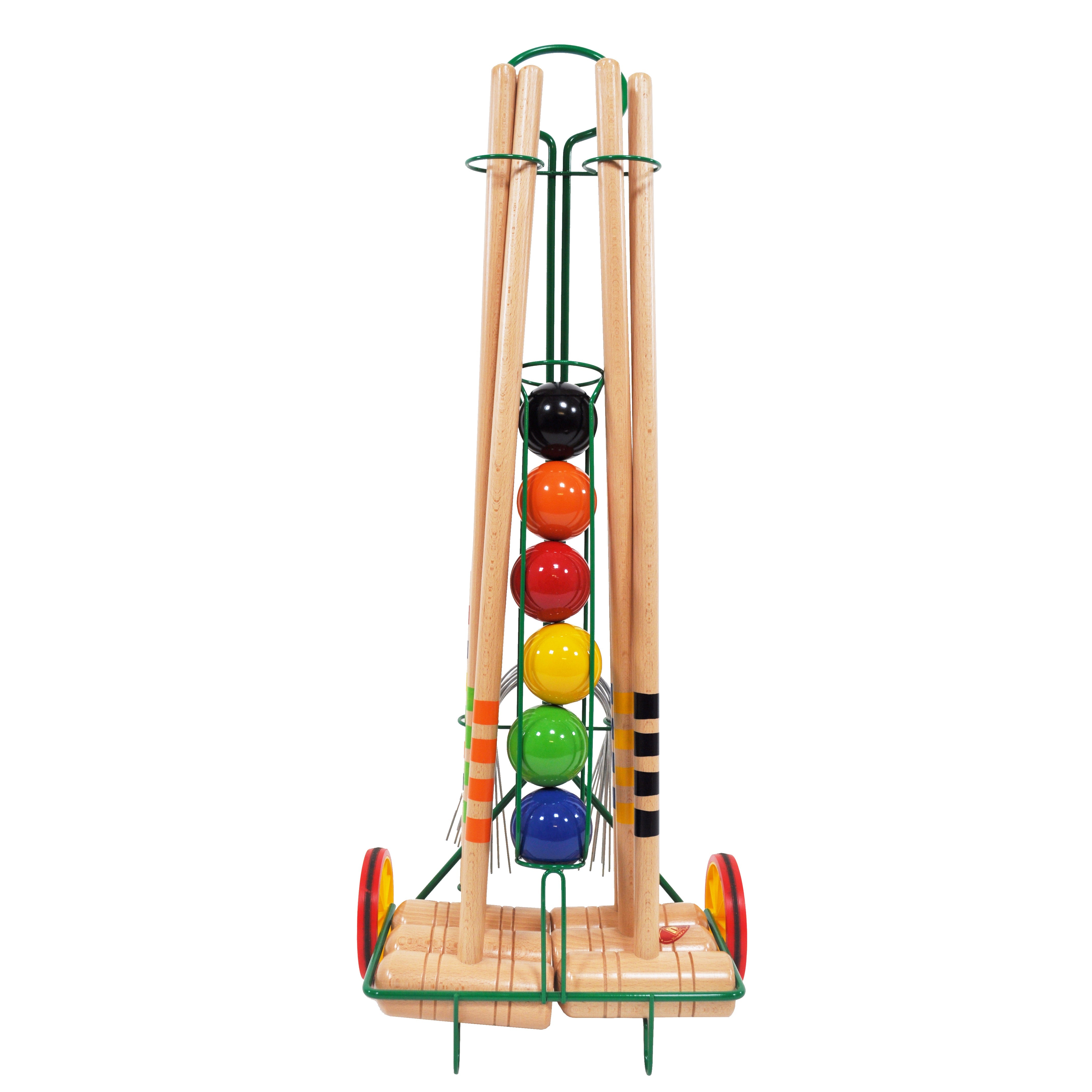 6-Player Croquet Set with Trolley – KETTLER Retail Showroom