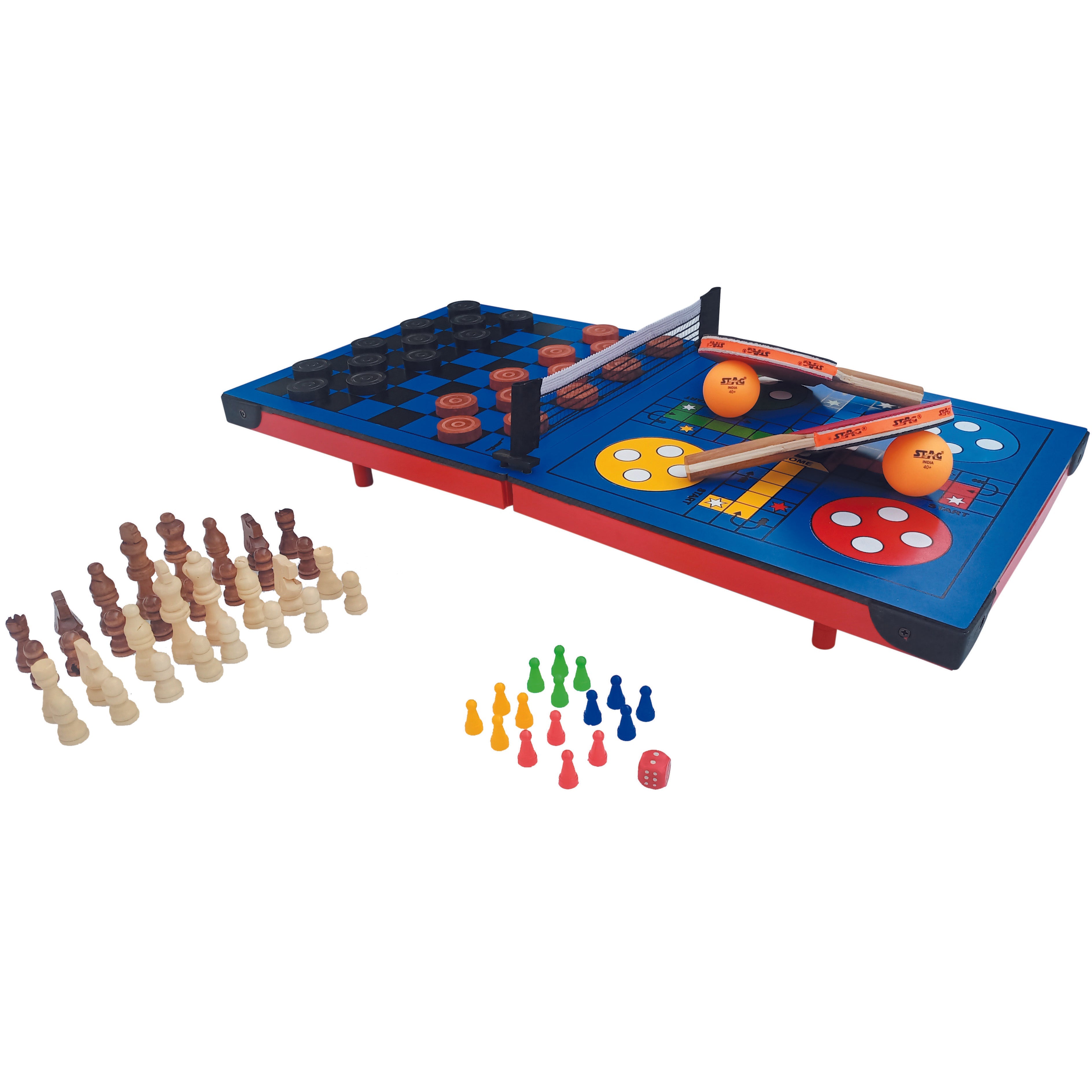 STAG 4-in-1 Super Mini Table Tennis Game Table – KETTLER Retail Showroom